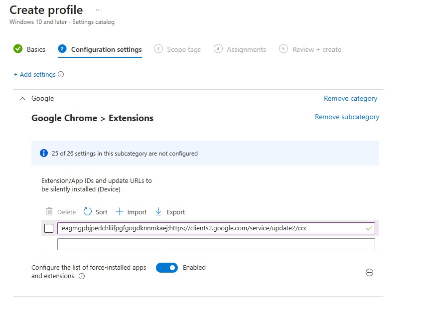 Install on Chrome for Windows using Intune - IDmelon