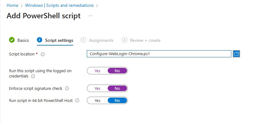 Configure on Chrome for Windows using Intune - IDmelon