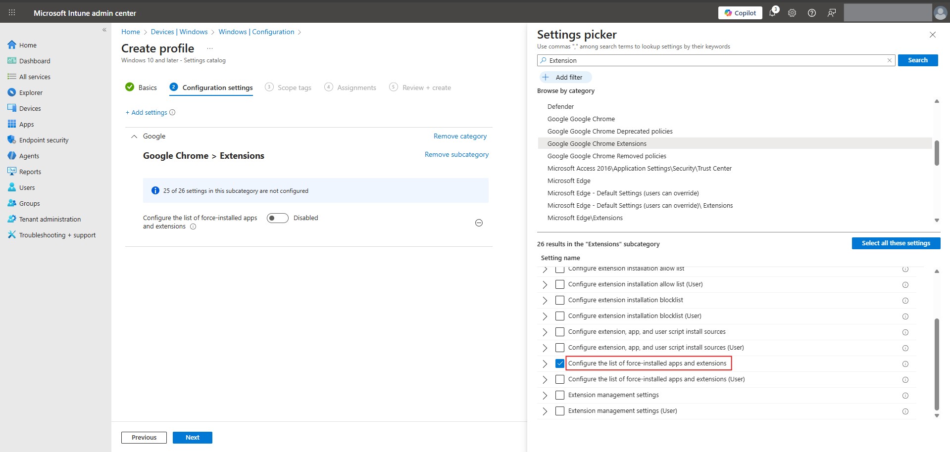 Install on Chrome for Windows using Intune - IDmelon